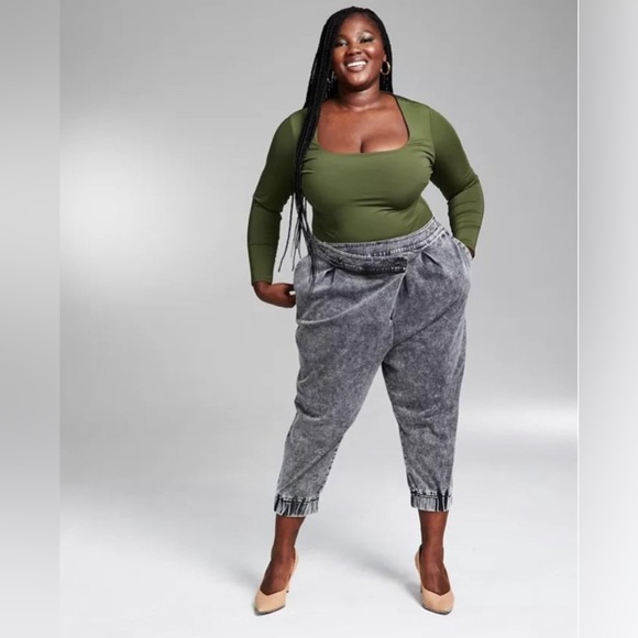 Bar III | Jeans | Bar Iii Harem Acid Wash 34 Cuff Pant Leg | Poshmark